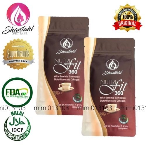 100% Authentic Shantahl Nutrifit 360 Coffee (Twin Pack) | Shopee ...