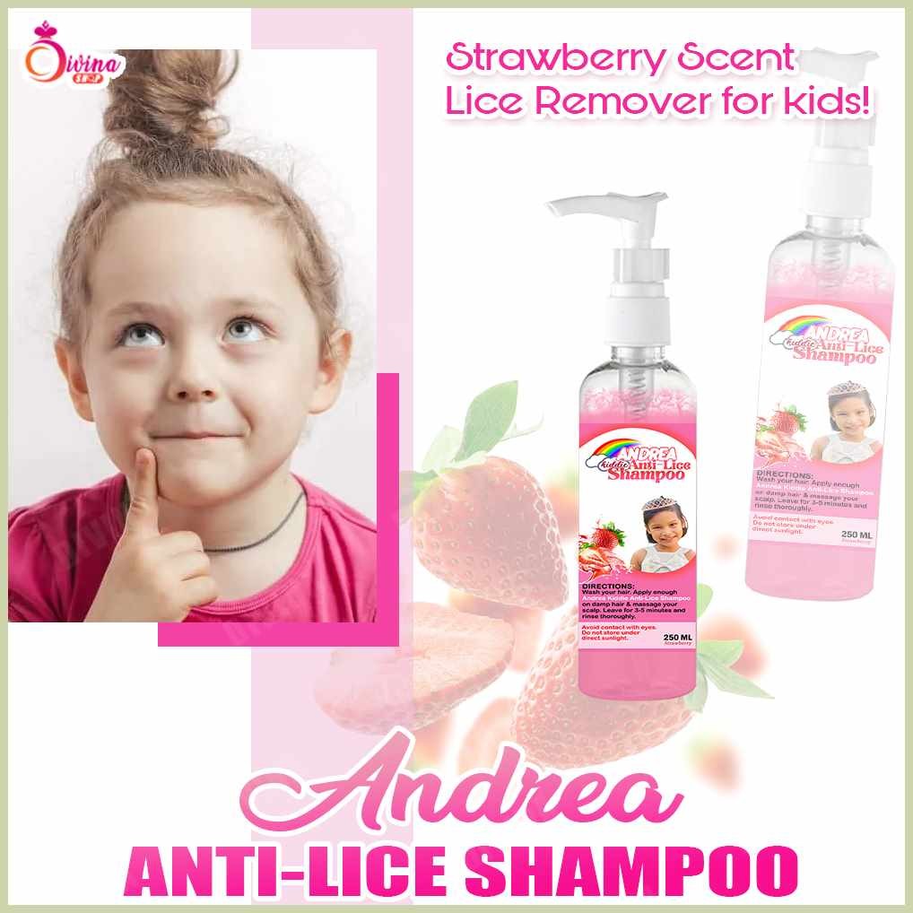 Andrea#G{Anti-Lice>iF)Kiddie)Ct>Shampoo)cg>Strawberry)og>250ml)yr?(*EE ...
