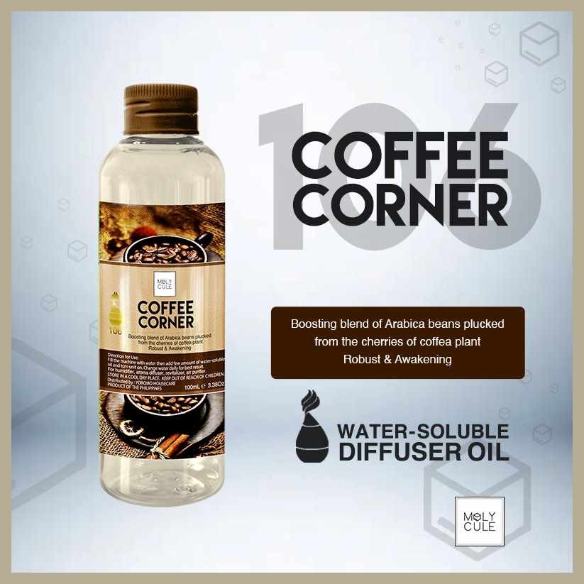 MOLYCULE,o^Coffee[x^Corner>ht)Water}aX)Soluble}Lf)Essential}XX)Oil~Ho*Fragrance~a*Humidifier ...