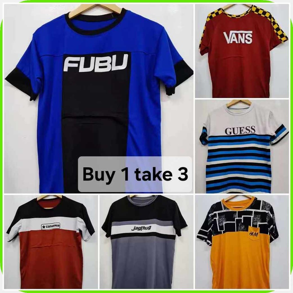 3Pcs/Bundle Unisex Best Sell T-Shirt Unisex T-Shirt | Shopee Philippines