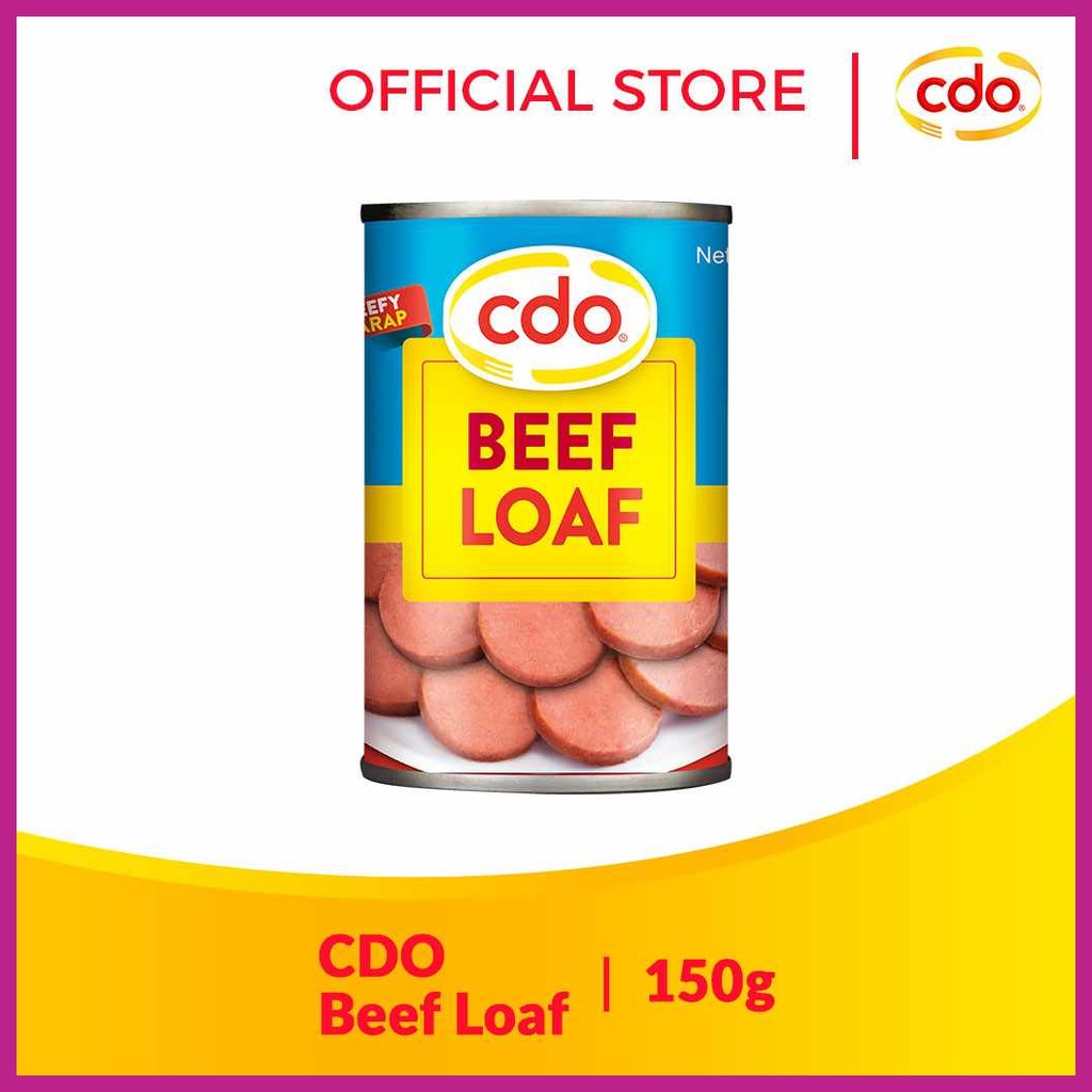 CDO Beef Loaf Classic 150g | Shopee Philippines