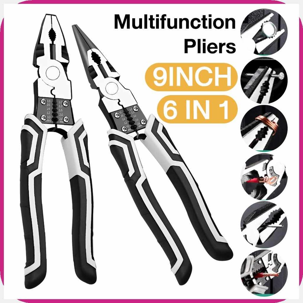 Pliers Multi-function Wire Pliers Industrial Grade Wire Stripper ...