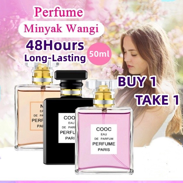 BUY 1 TAKE 1 Cooc Perfume 50ml Light Eau De Parfum Incense Long-lasting ...