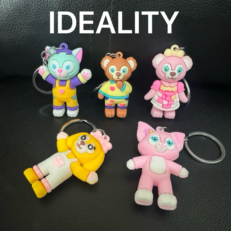 New Duffy CAT KEYCHAIN KEYRING GANCI Cute Children's SOUVENIR Gift ...