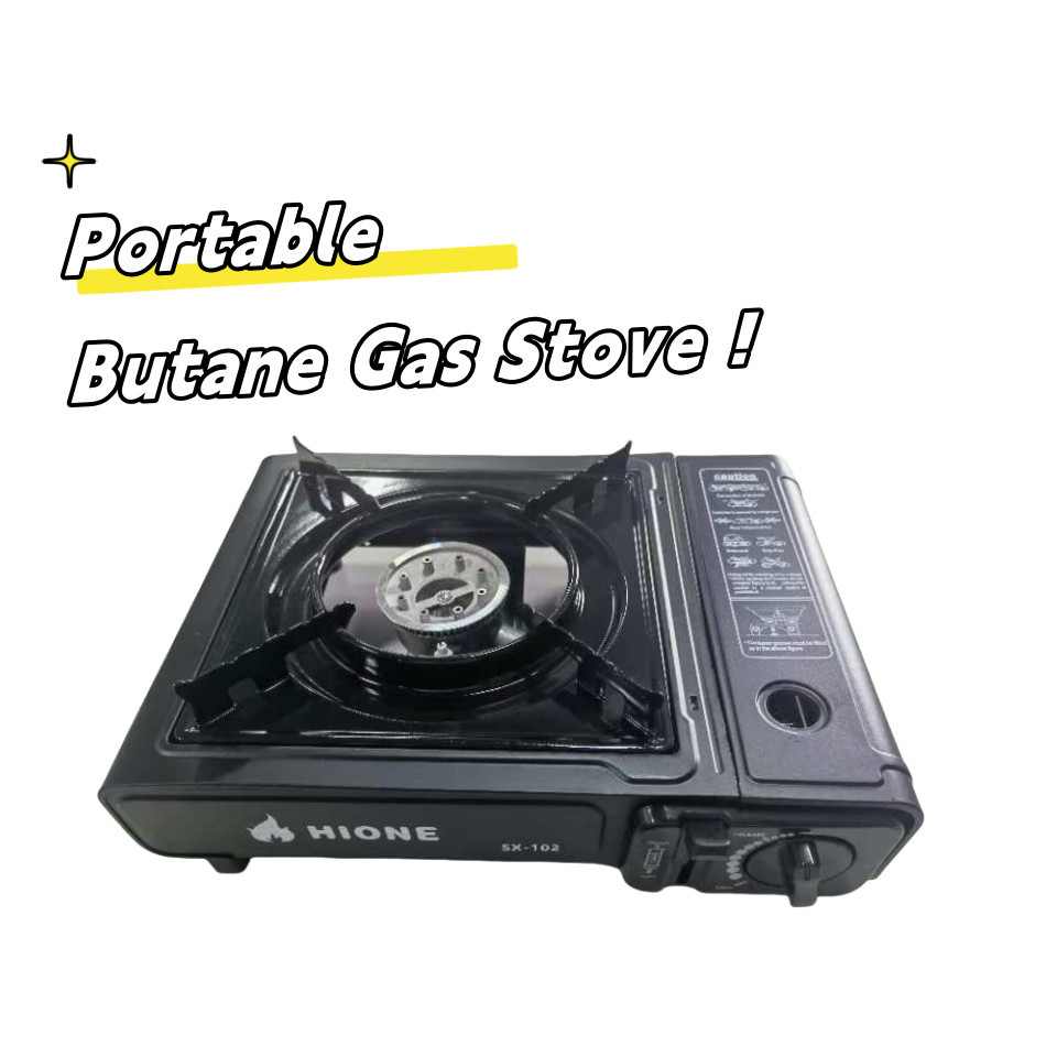 Butane Gas Stove 2 in 1 3 colors Mini Portable Camping Stove Household ...