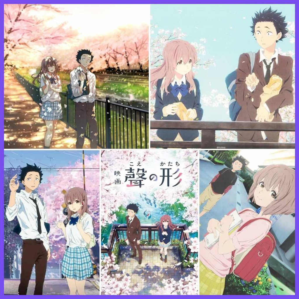 A Silent Voice Characters Movie Posters A4 Size | Shopee Philippines
