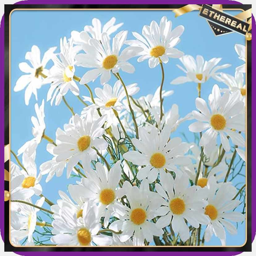 50cm~u`Artificial`U}Daisy#sX]Artificial.cI]Flower.cv]Bouquet/QD^DIY/TZ ...