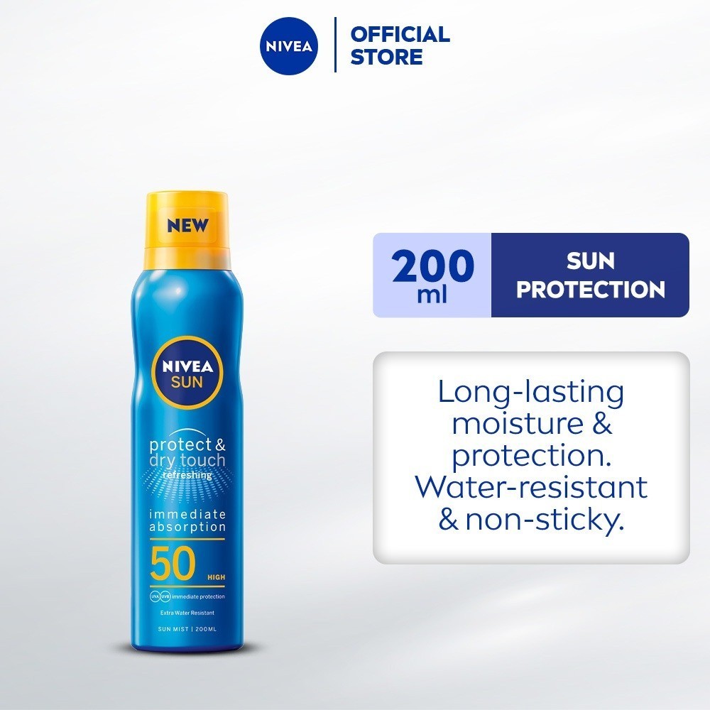 NIVEA Sun Protect & Refresh Spray Sunblock with SPF 50, 200ml | Shopee ...