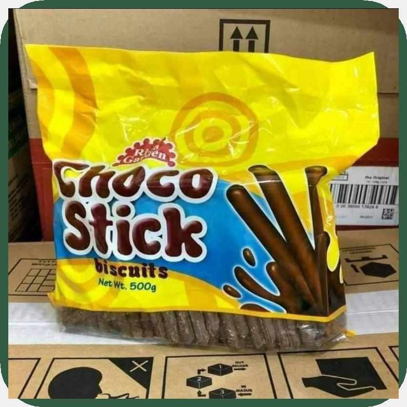 CHOCO,o&STICK|Oc=GCHOCOLATE(pS=COATED(GU>BISCUIT)eS>500g | Shopee ...