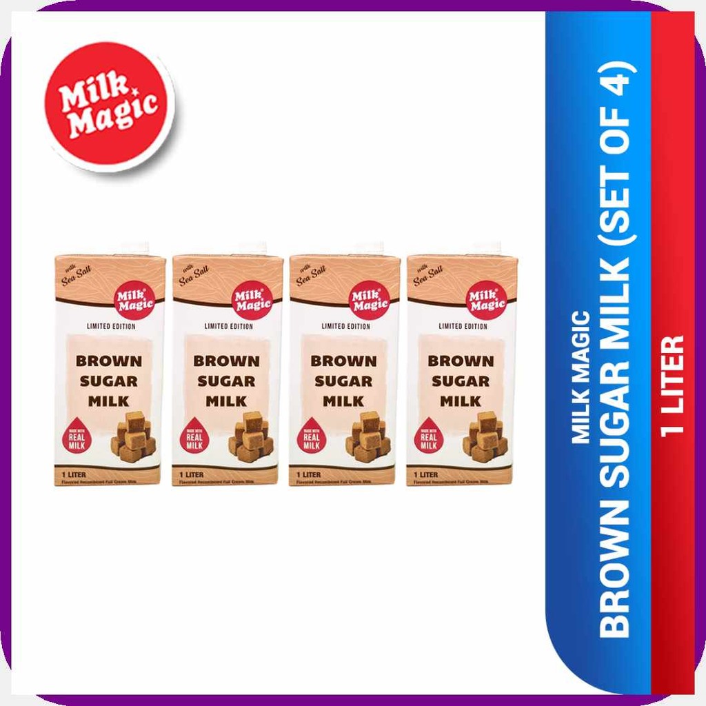 Milk[J+Magic)Ww;-!a[Brown,P[Sugar,G[Milk,T[1,lX[Liter,pj[(Set of 4 ...