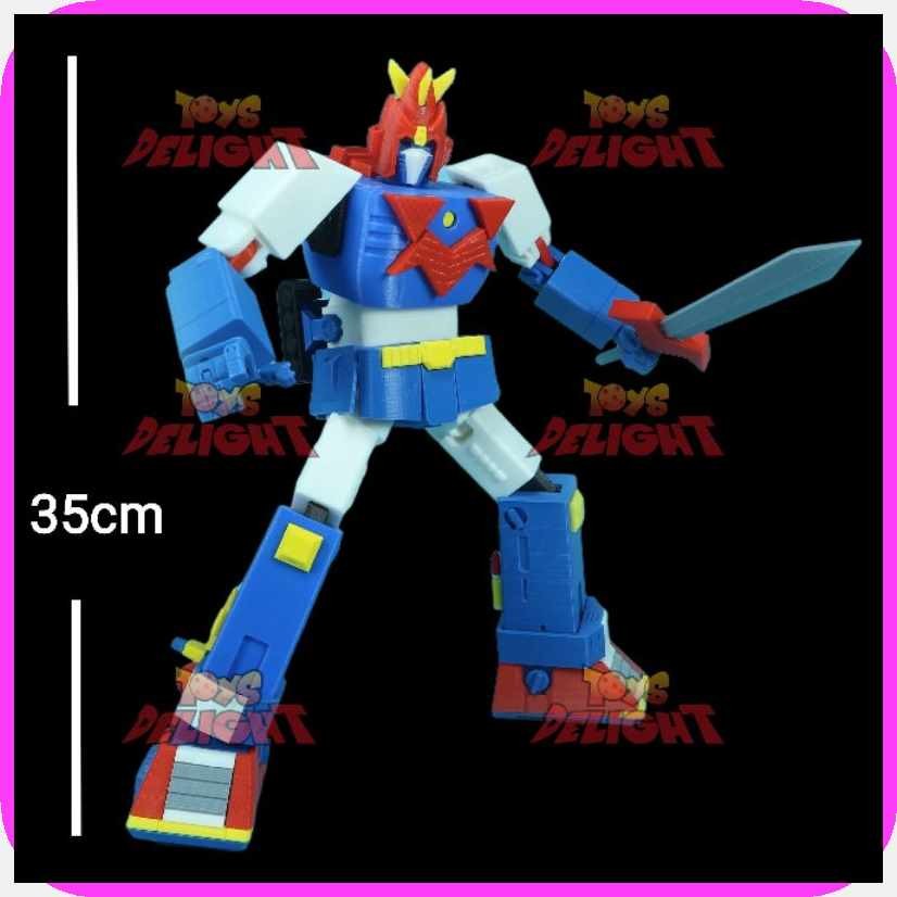 Voltes V Voltes 5 printed 25/35cm action figure | Shopee Philippines