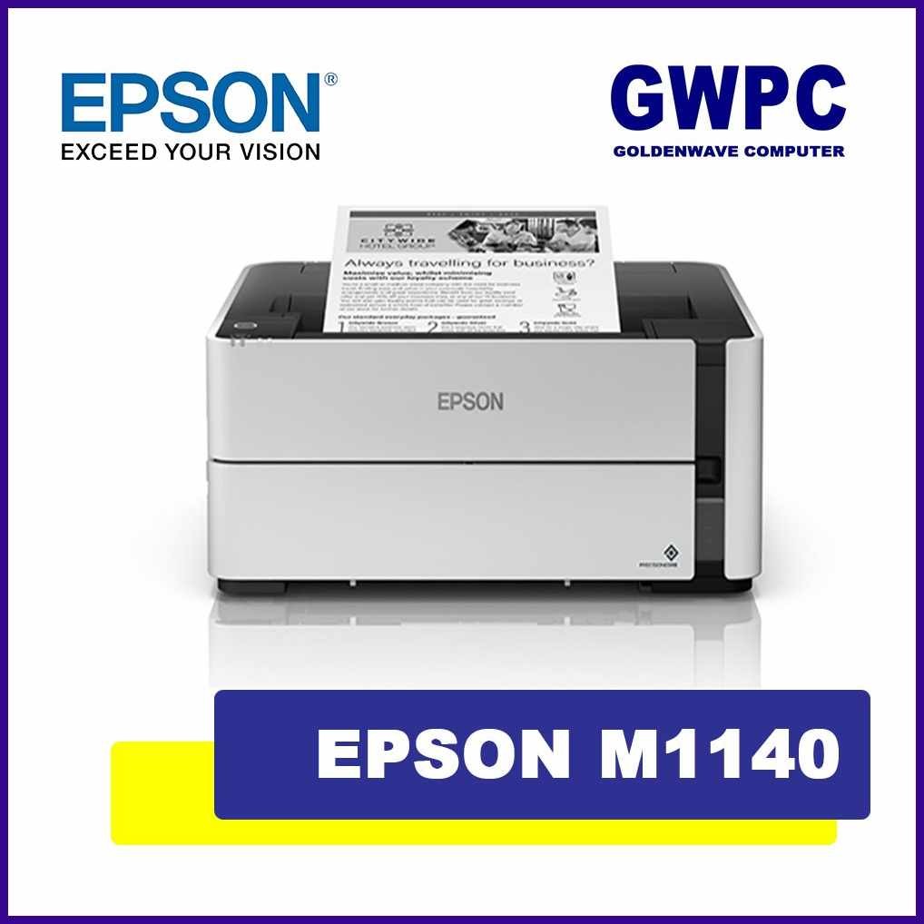 Epson M1140 EcoTank Monochrome Ink Tank Printer | Shopee Philippines