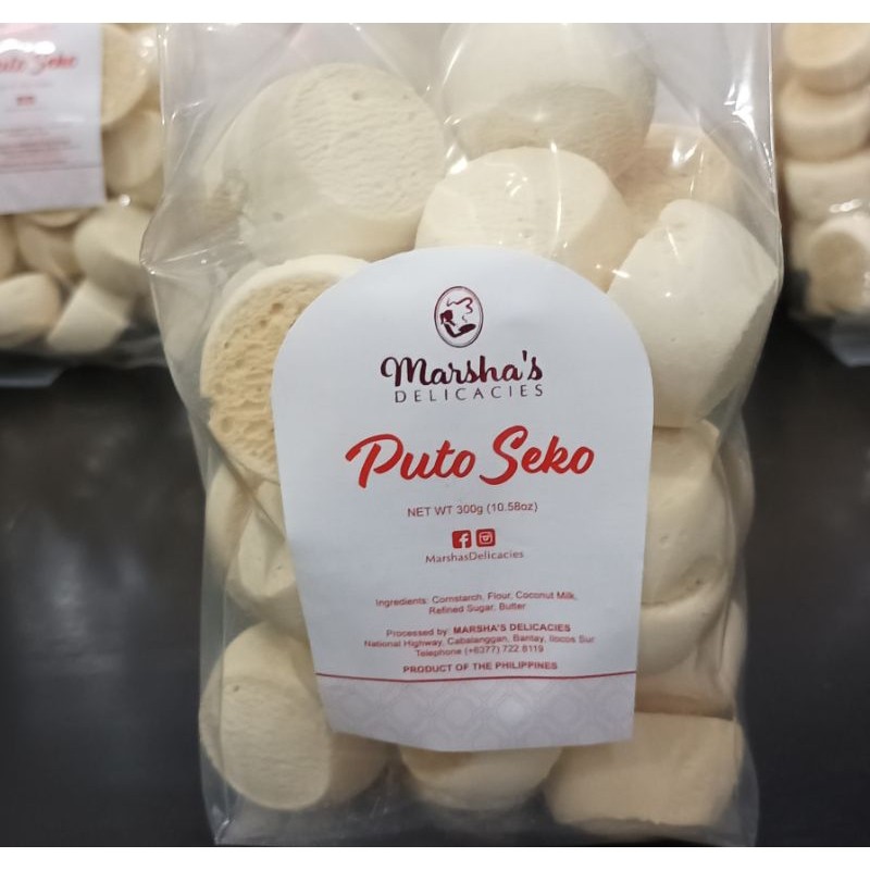 Marsha's Delicacies Puto Seko - Ilocos 300g | Shopee Philippines