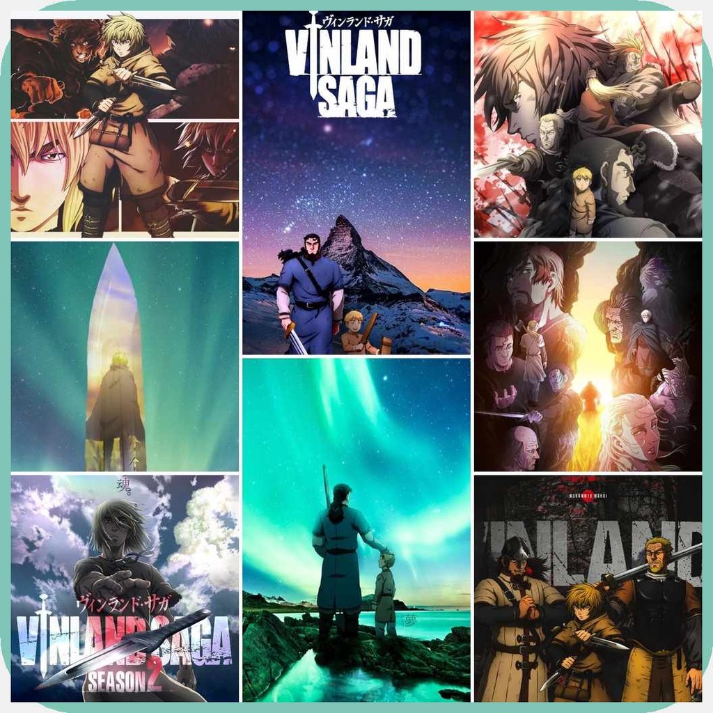 Vinland.GP%SagasvMangaoj-AnimeaM-Thorfinnxx-A4et-Sizeo-Poster | Shopee ...