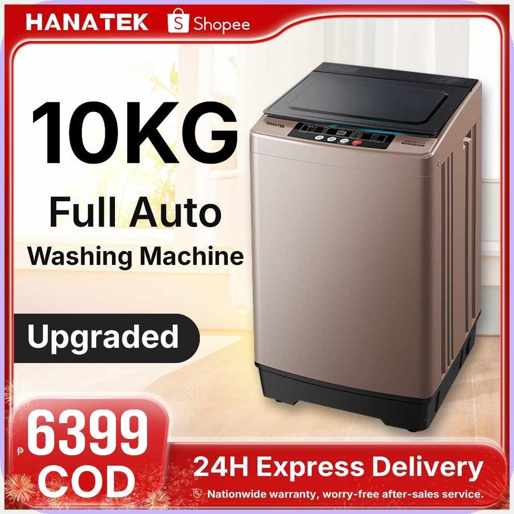 HANATEK 10kg Automatic Washing Machine Household Mini Dryer ...