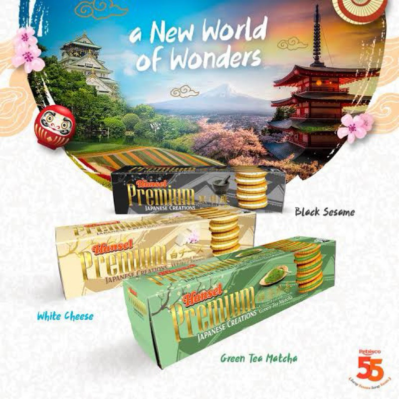 Hansel Premium Hokkaido White Cheese /Peanut Butter/Cheddar | Shopee ...