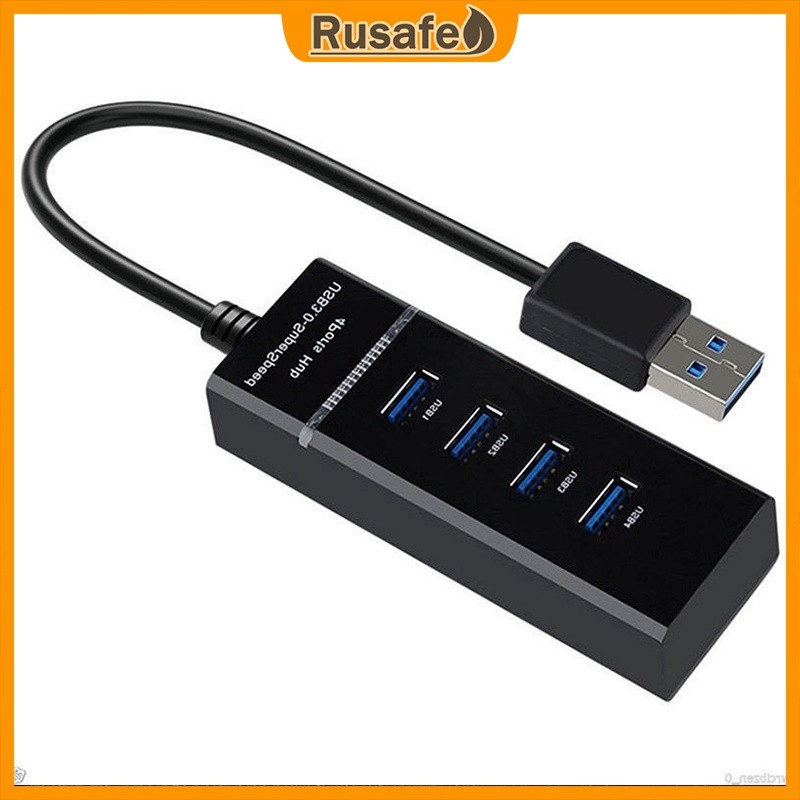 4 Ports High Speed USB 3.0 Hub / Super Speed USB 3 Hub Splitte ...