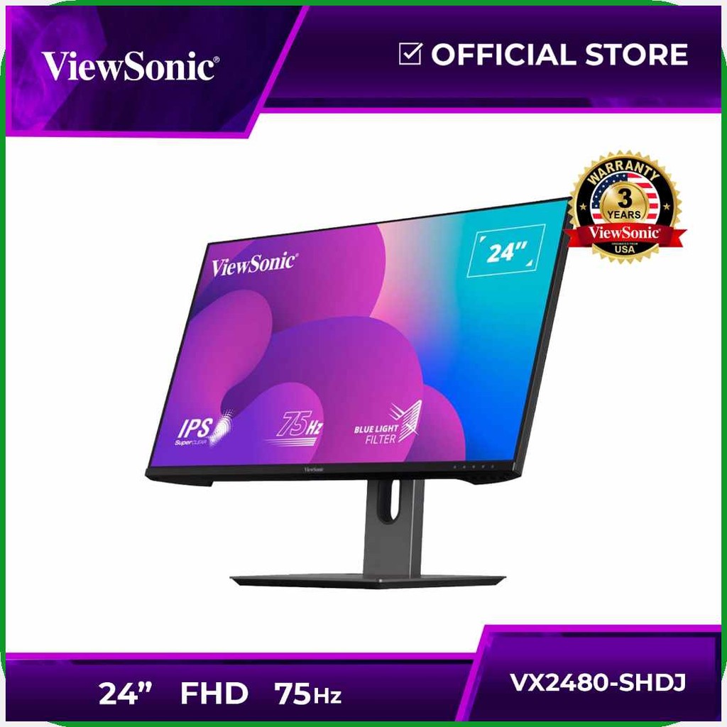 ViewSonic^Tt`VX2480-SHDJ%h(24”-bZFulltSHDyh75HzXULEDeHIPSNTechnology ...