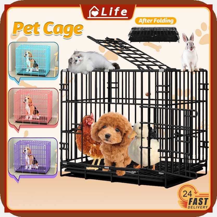 Heavy(utDuty+zV=PetECages-SFoldable.c]Dog.J]Cat.kG]Cage.fy]With Poop ...