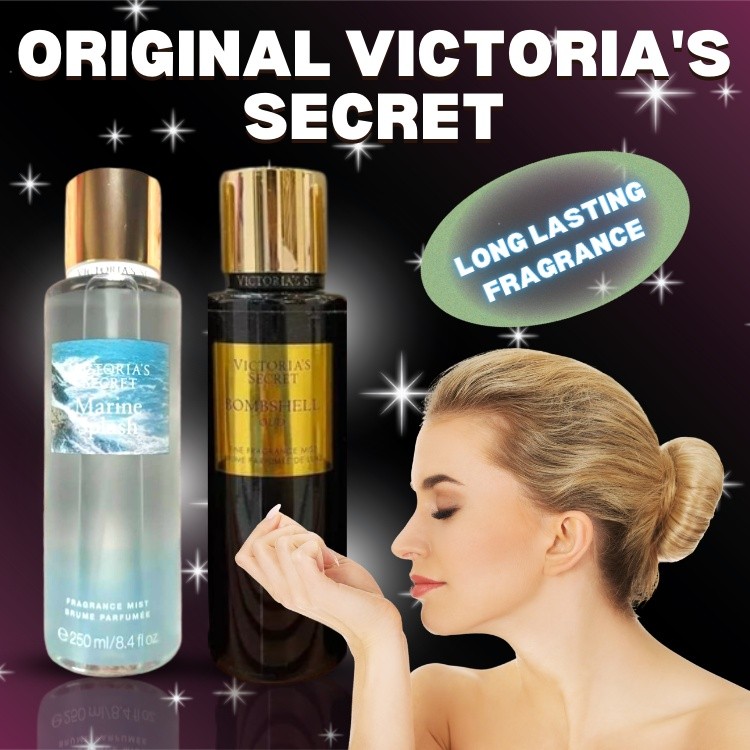 Victoria Secret Long Lasting Perfume Bombshell Oud & Marine Splash Body ...