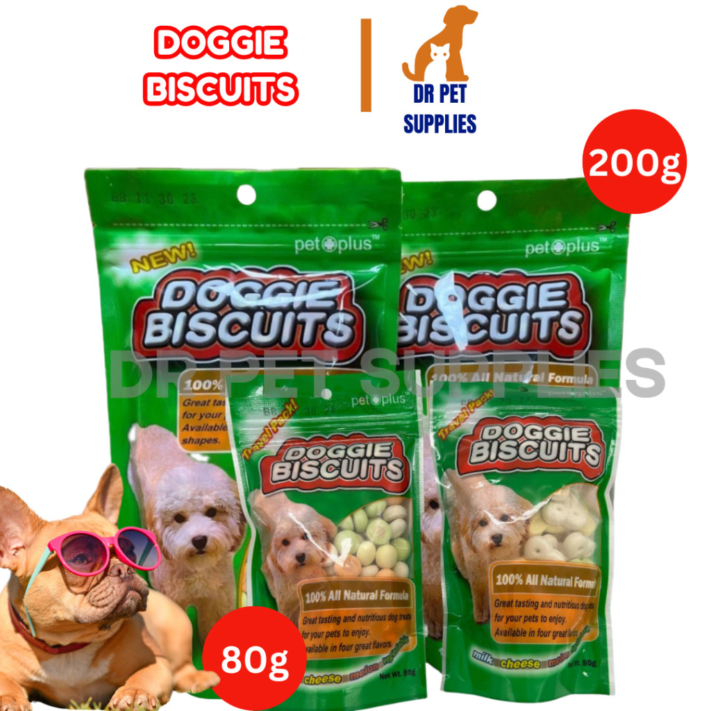 80g 200g Pet Plus Doggie Biscuit Biscuits All Stages Adult Puppy Dog ...