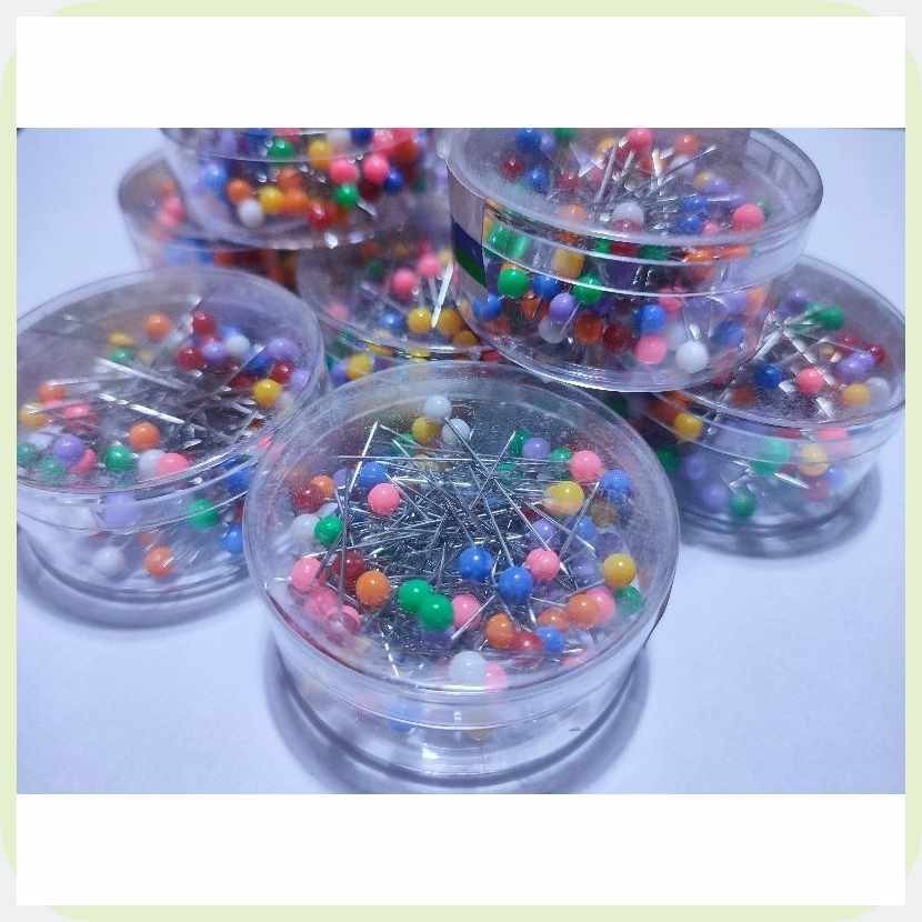 Dressmaker!BR%Pins;ng]With}y>Head)T>and)S>Case)wg=(Vm=/)KE>Aspili 1 1/2 ...