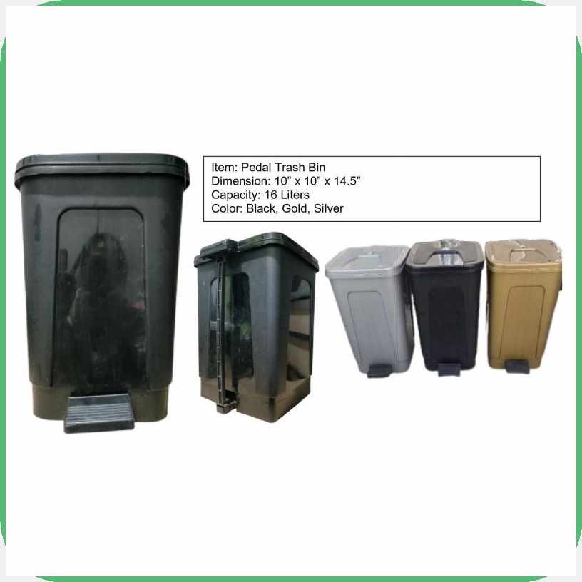 Trash'Q:Bin!HE$with~r?Pedal)x>16)F>Liters | Shopee Philippines
