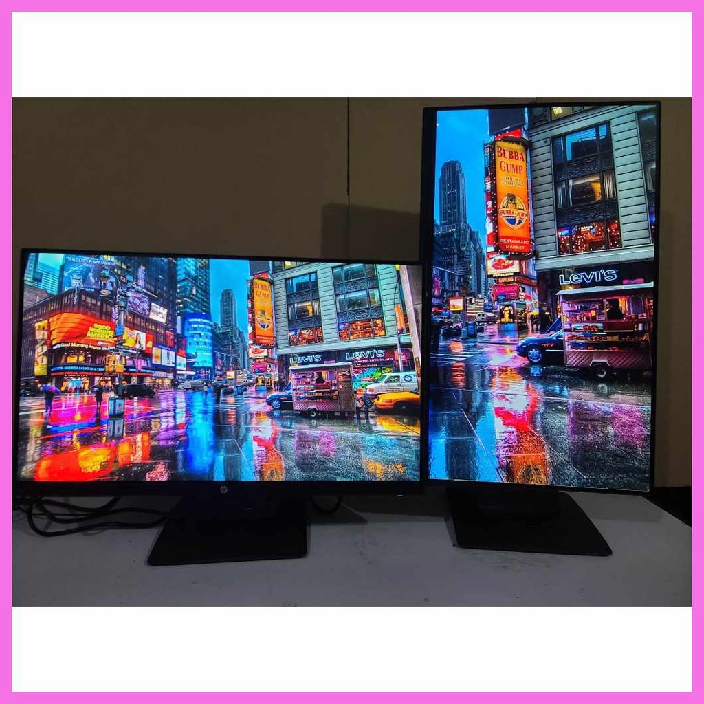 HP>MV]27.G]2k/a^QHD/j^Reso/Lv^Frameless/Tk^IPS/nw^LED/eV^monitor, Rotate Vertical, Height ...