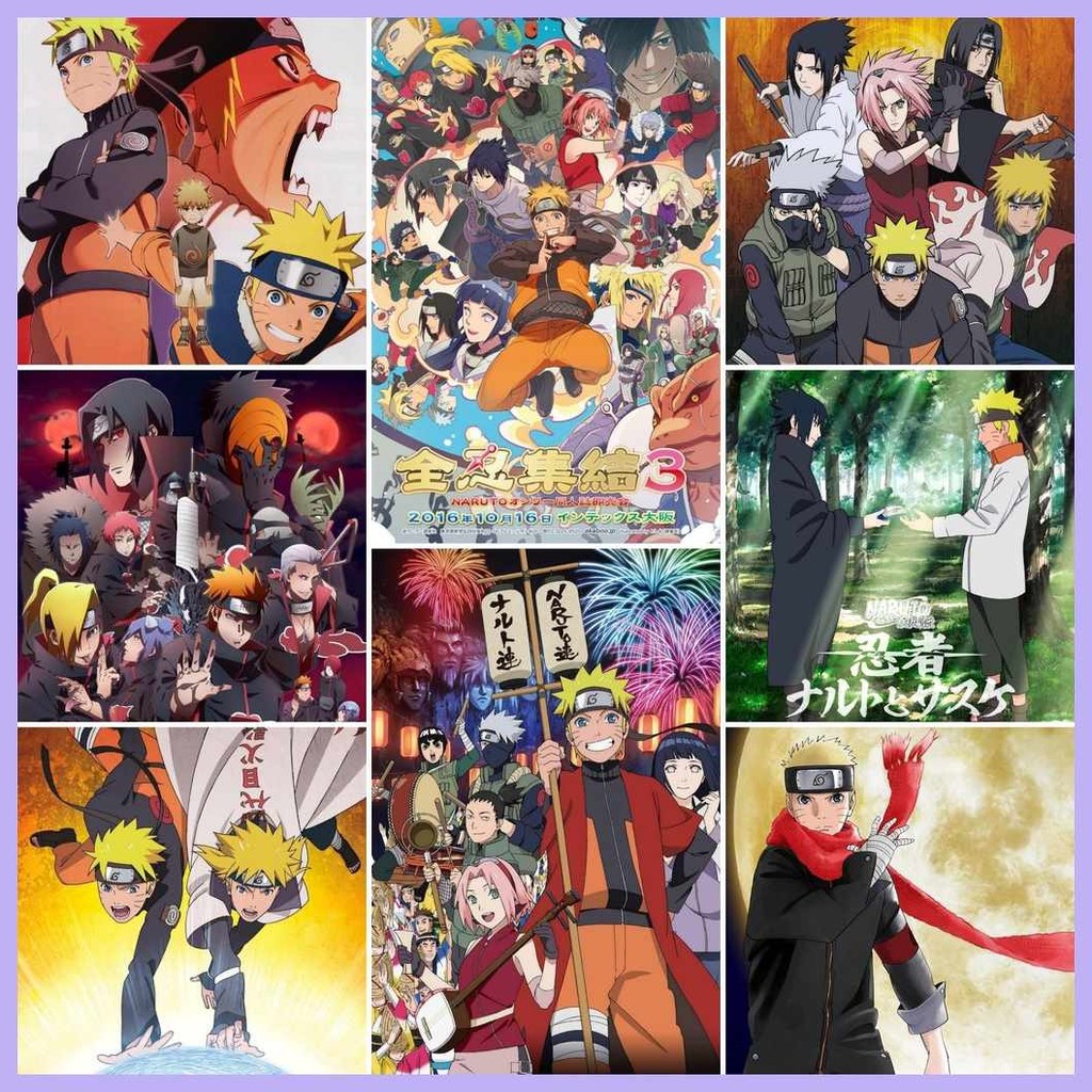 Naruto+GI.Shippuden*S-Anime(l|Poster=N|A4=D|Size | Shopee Philippines