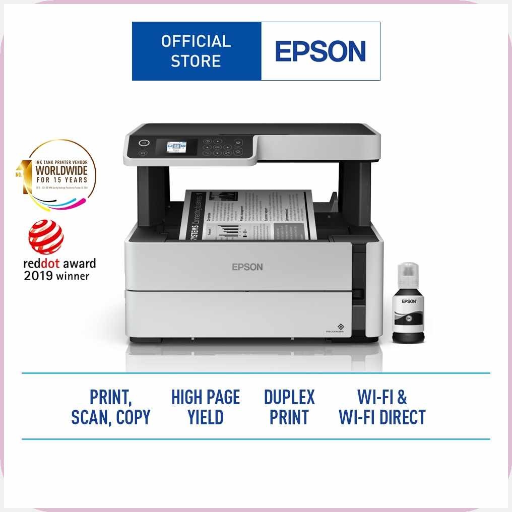 Epson EcoTank Monochrome M2170 Wi-Fi Ink Tank Printer | Shopee Philippines