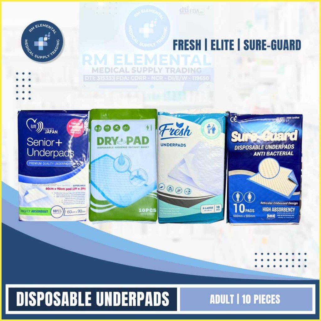 UNDERPADS Indoplas 1 Pack (10 pcs) | Shopee Philippines