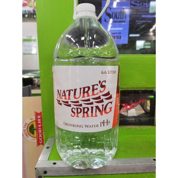Nature's Spring pH9 Alkaline Drinking Water 6.6L | Shopee Philippines