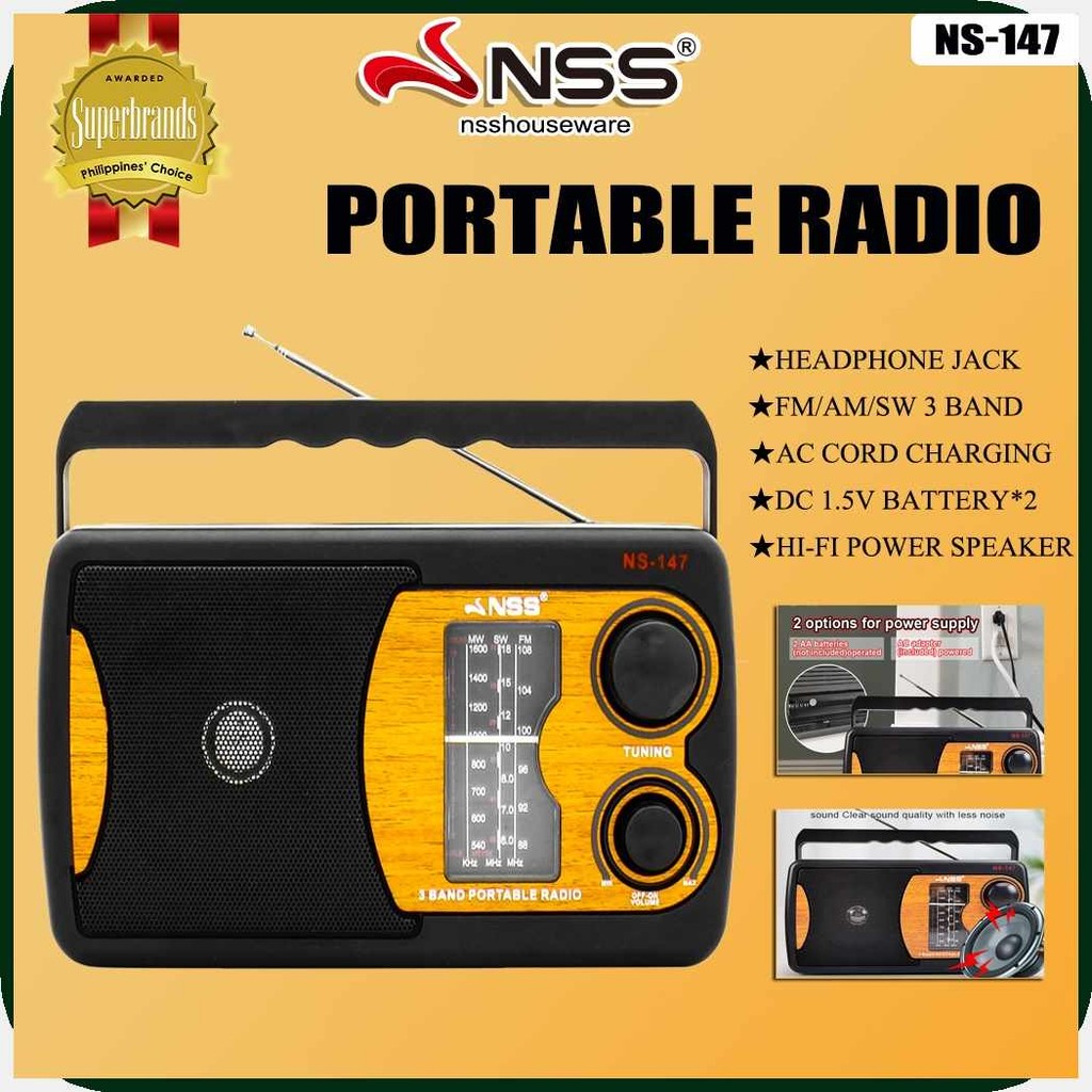 NSS:x-Portable&L]Radio(y|FM/MW/SW>D}3BAND>W}Multimedia>Y}Hi-FI>e ...