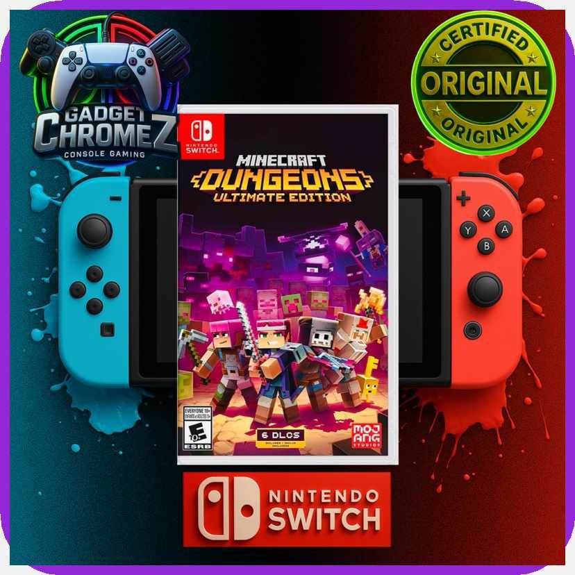 Minecraft*gi+Dungeons:'R$Ultimate)Tb}Edition>PZ}|>H}Nintendo>N}Switch>d ...