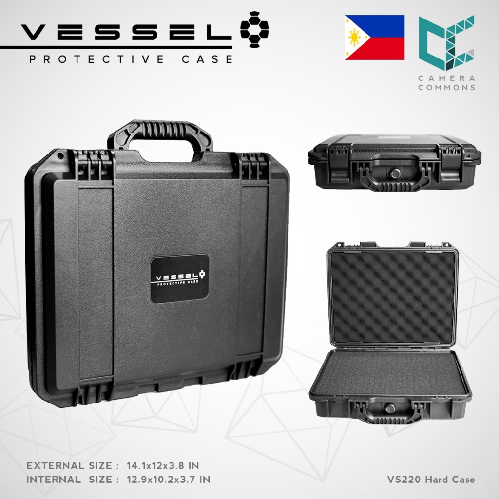 VESSEL VS220 Portable Hard Case for Photography Equipment Tactical ...