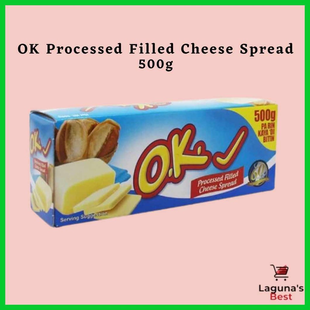 OK^MU$ProcessedMj~Filled/lD$Cheese_vB%Spread_PA%500g | Shopee Philippines