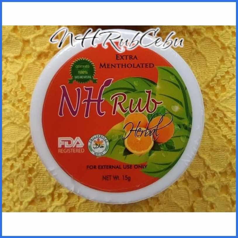 NH,N)RUB*V_Herbal%Le:extra&MENTHOLATED&(Original)&Z:(Orange) | Shopee ...