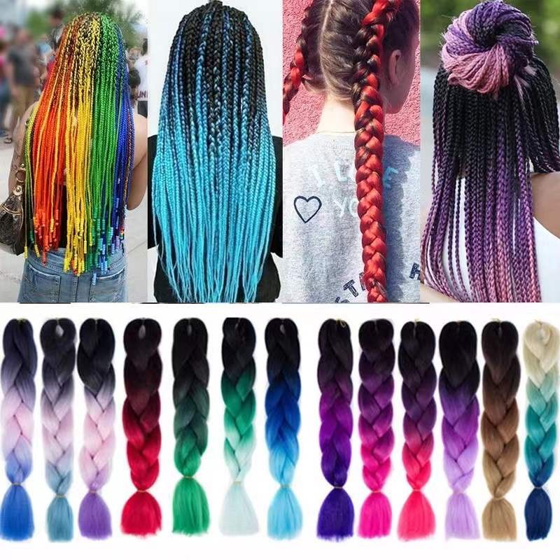 100% Original Belief Synthetic Braids Straight Female Fashion Brading ...