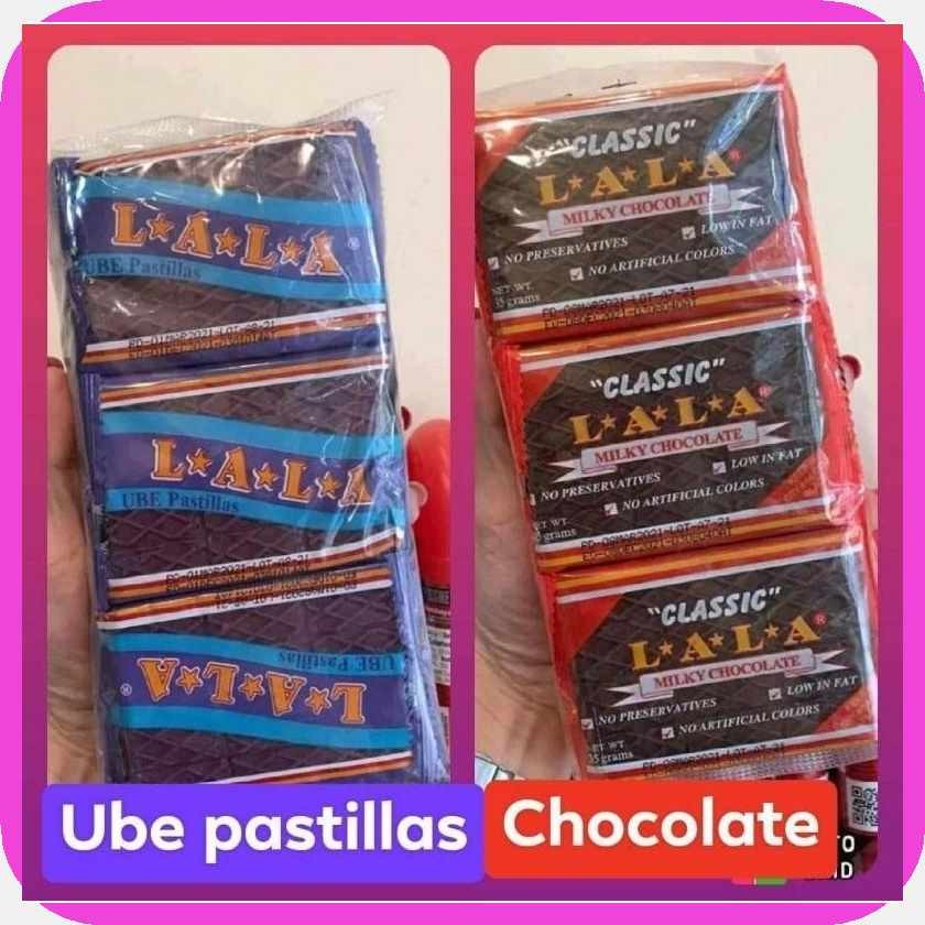 Lala Milky Chocolate /Ube Bar 12pcs | Shopee Philippines