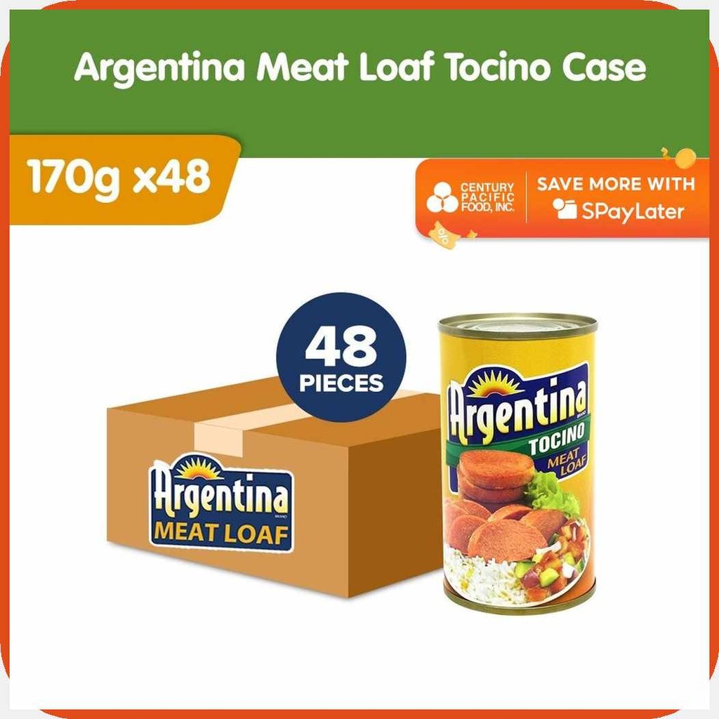 Argentina|R~Meat_gN%L:Loaf_ph%Tocino_wQ%170g_uY&(Case`sj&of`qX&48pcs ...