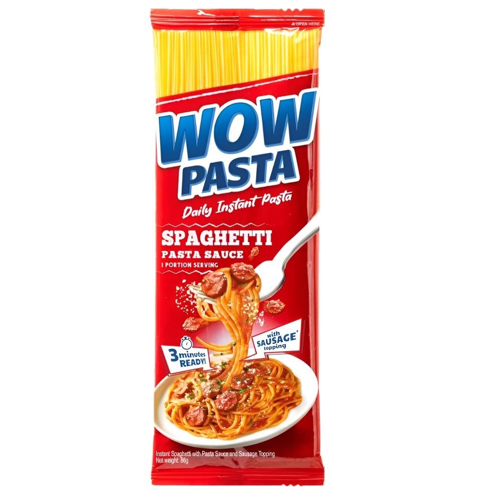 Wow Pasta Daily Instant Pasta Spaghetti Pasta Sauce With Sausage ...