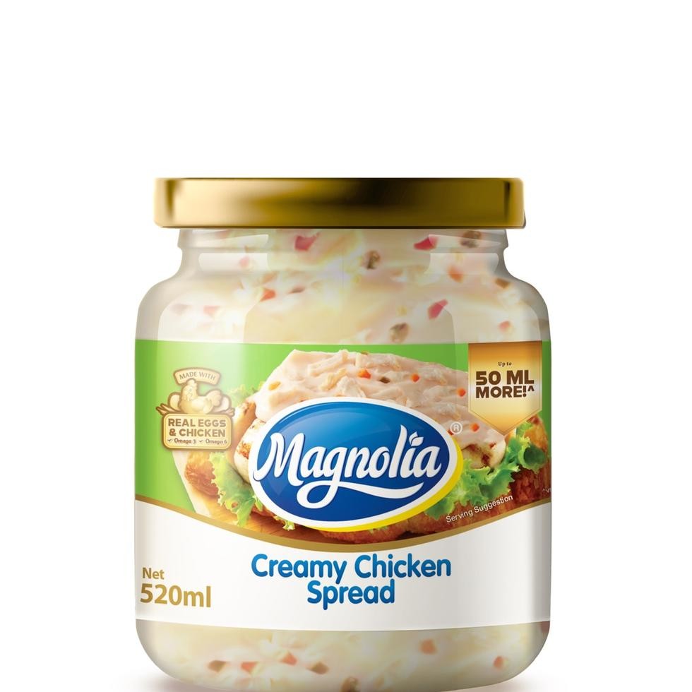 Magnolia Creamy Chicken Spread 520ml - Breadfill | Shopee Philippines