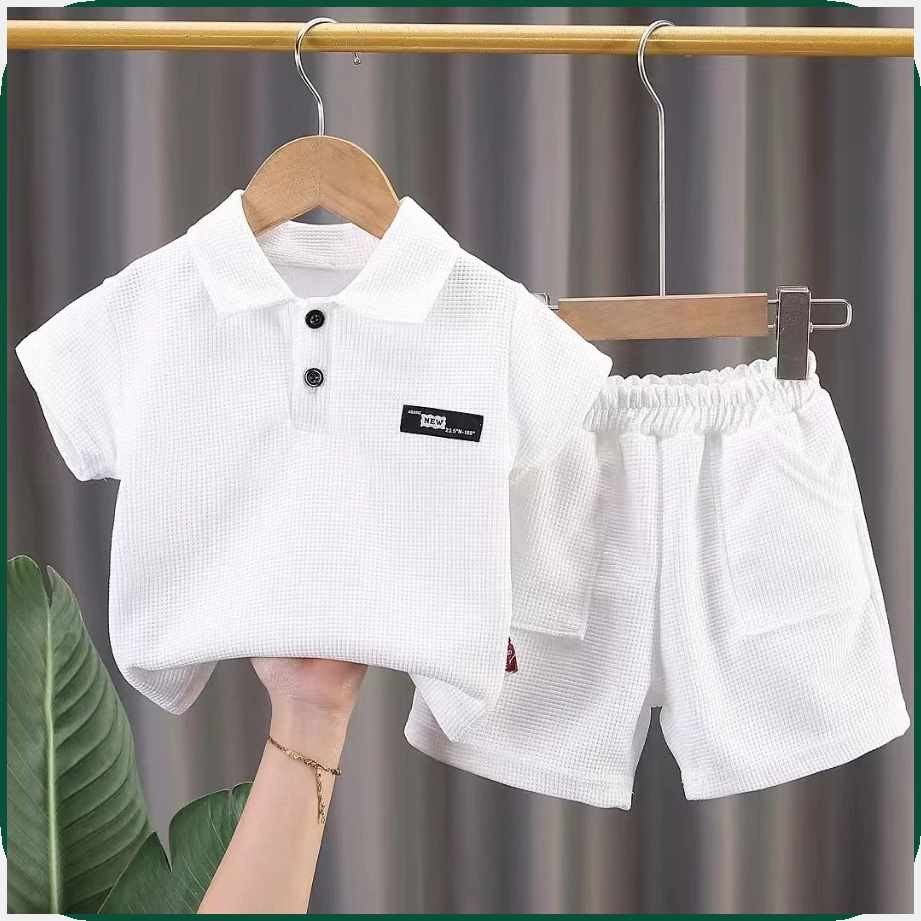 Boys shirt suits baby polo terno clothes 0-5 years child print shirt ...