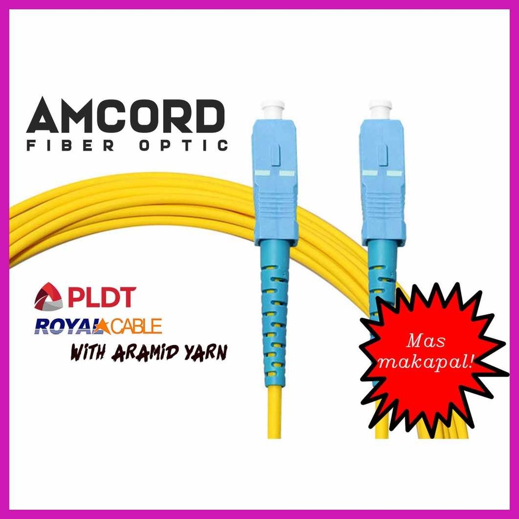 Fiber+y'Optic&u)Patch/DM$Cord/Cable^wj$PLDT^Et$Compatible^TD$SC-UPC^TQ ...