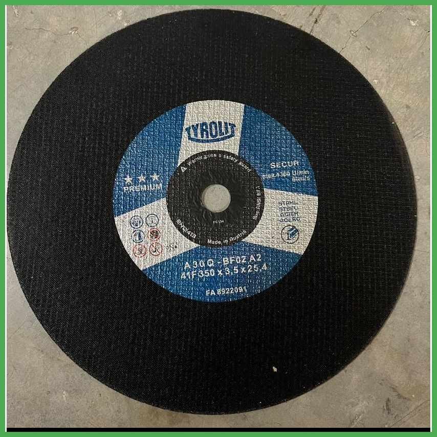 3 stars Tyrolit Cutting Disc 14” (5pcs sold) | Shopee Philippines
