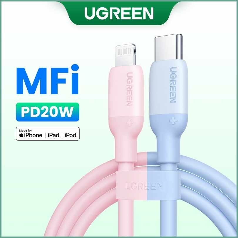 UGREEN USB C to Lightning Cable Mfi Certification Lightning Cable, PD ...
