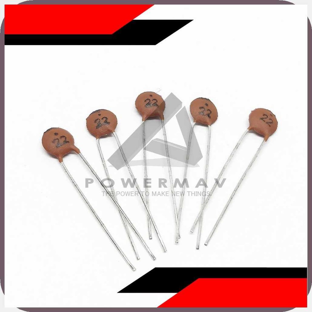 5pcs@ZD]22pf?xqceramic=Qh(capacitor|n'50V{T'22pf{q'220{K'Ceramic{z ...