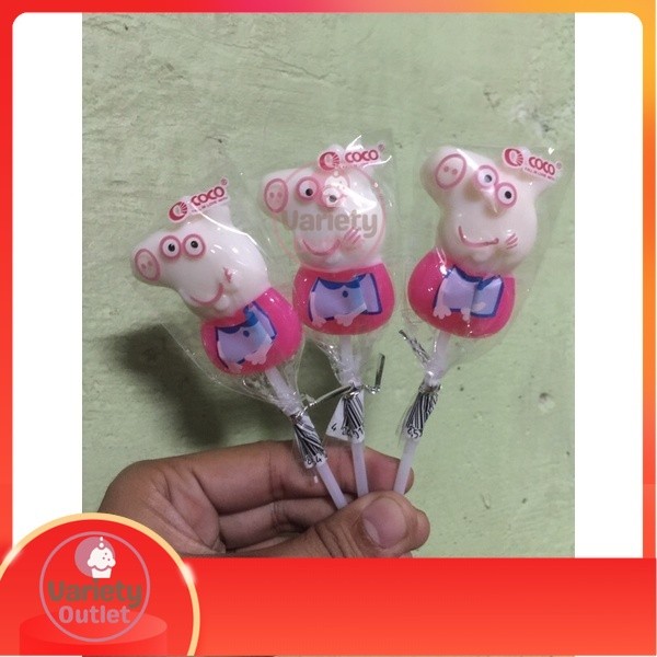 Peppa Pig Lollipop sold per piece | Lootbag Fillers, Party Giveaways ...