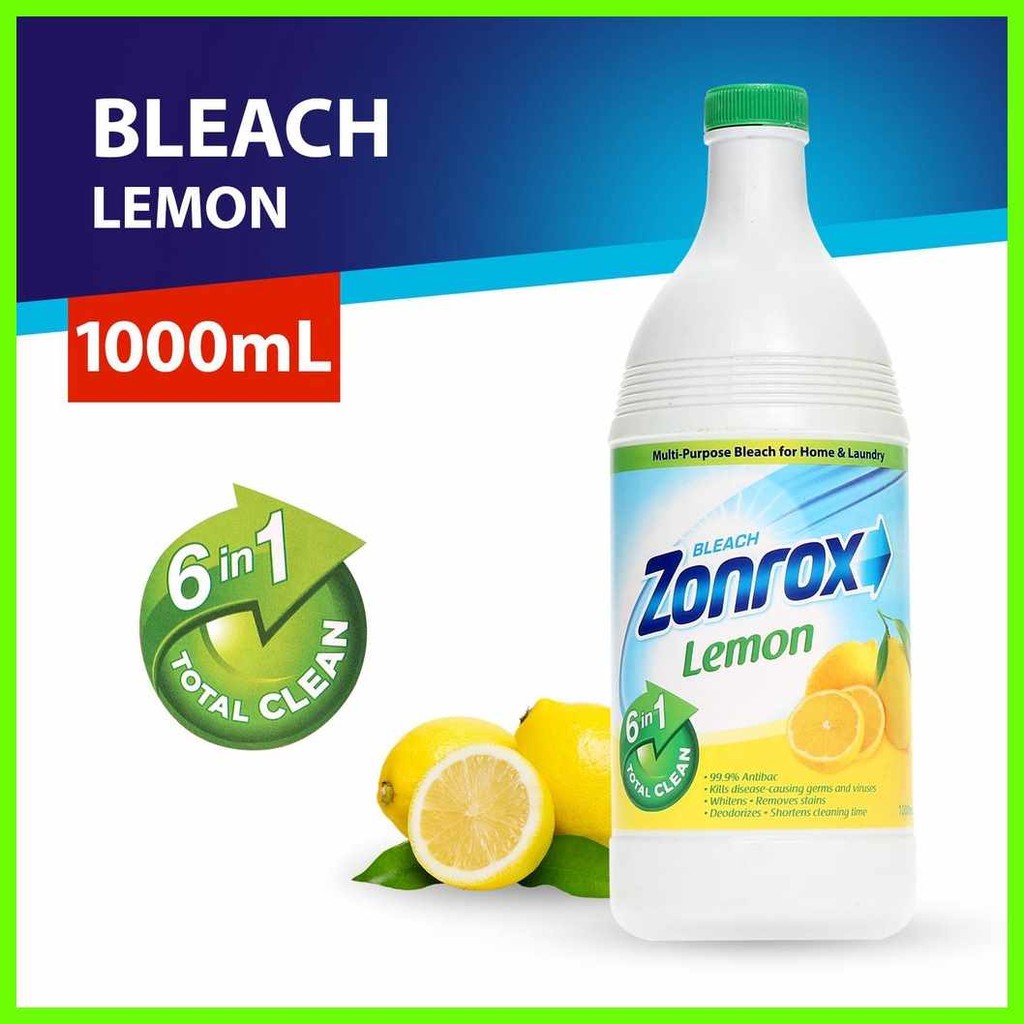 Zonrox|y[Bleach,x>Lemon^CM/(1$JG/Liter) | Shopee Philippines