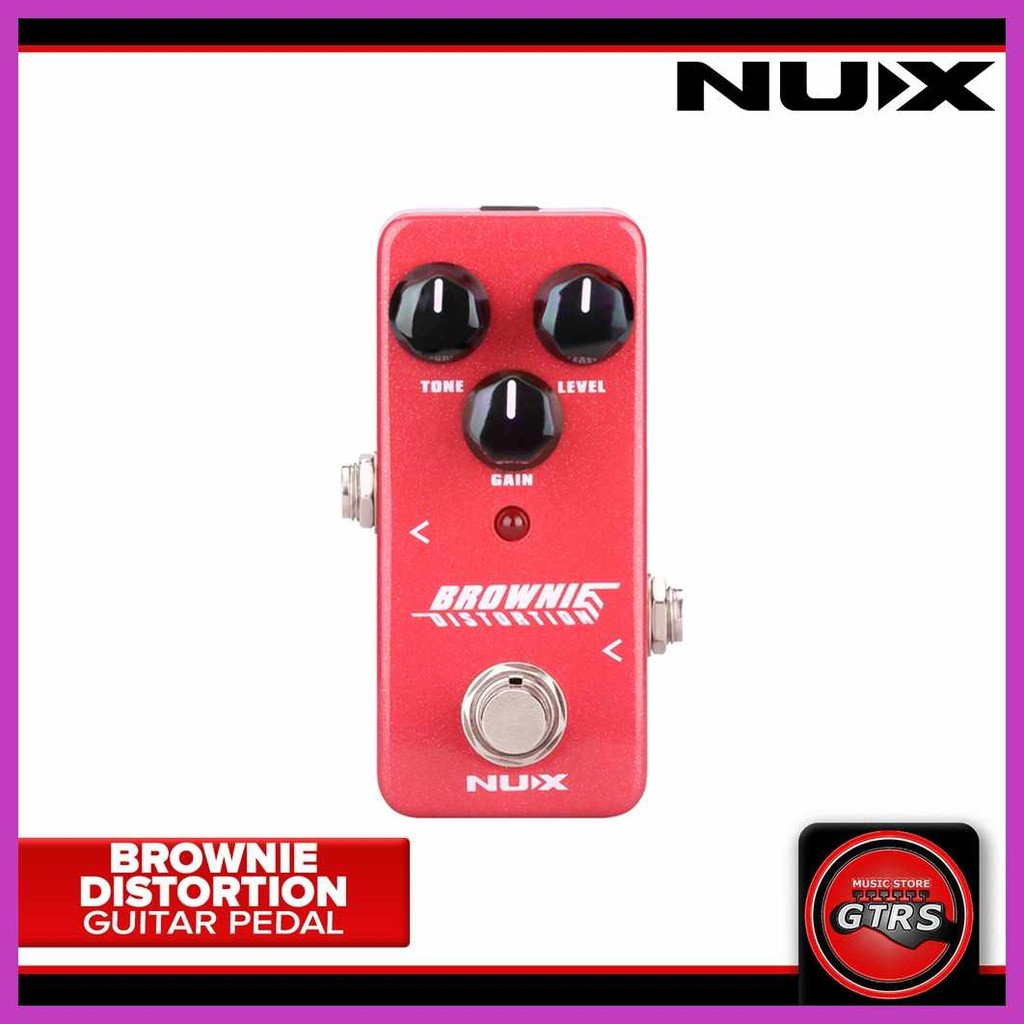 NUXX|Brownie;F]Distortion(NH|Guitar=tm|Effects=Q|Pedal | Shopee Philippines